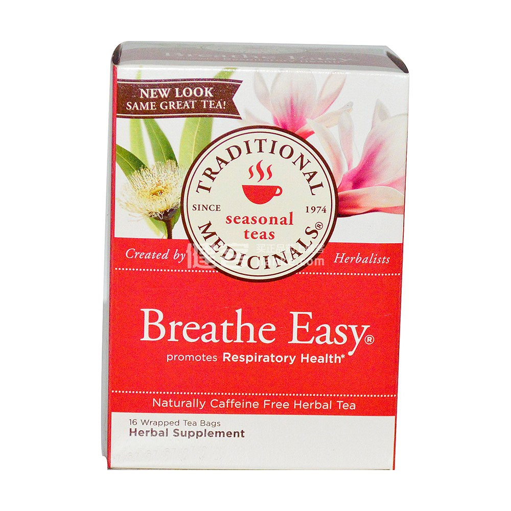 Traditional Medicinals Breathe Easy(16包*4.5g)(Breathe Easy) _说明书_作用_效果 ...