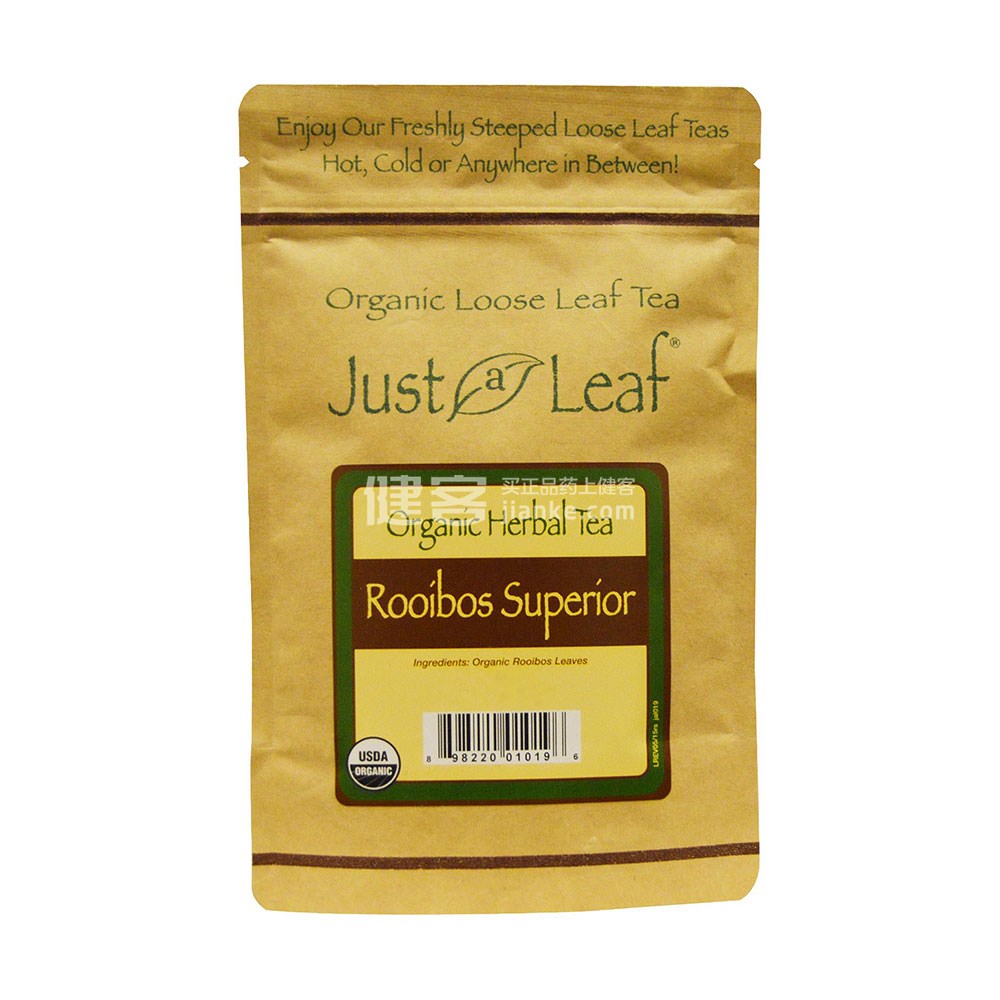 Just a Leaf Organic Tea Rooibos Superior(4盎司)(Rooibos Superior) _说明书_作用 ...