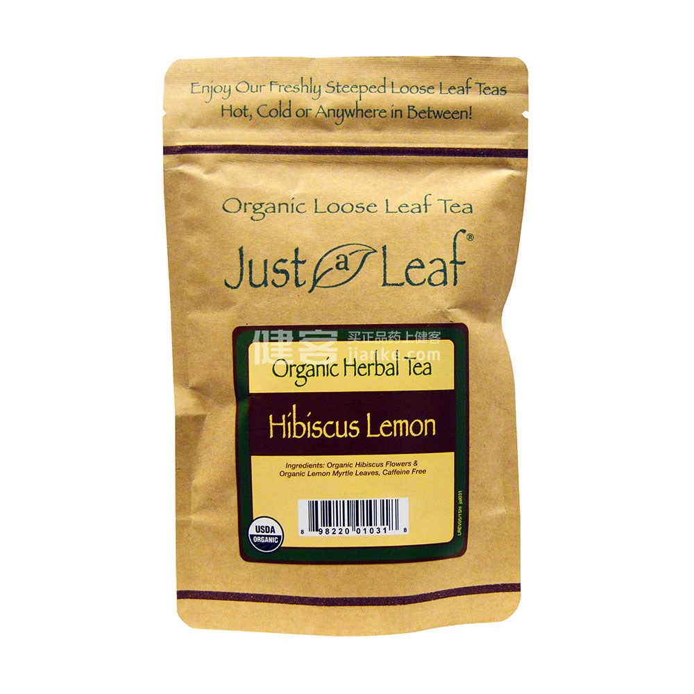 Just a Leaf Organic Tea Hibiscus lemon(4盎司)(Hibiscus lemon) _说明书_作用_效果 ...