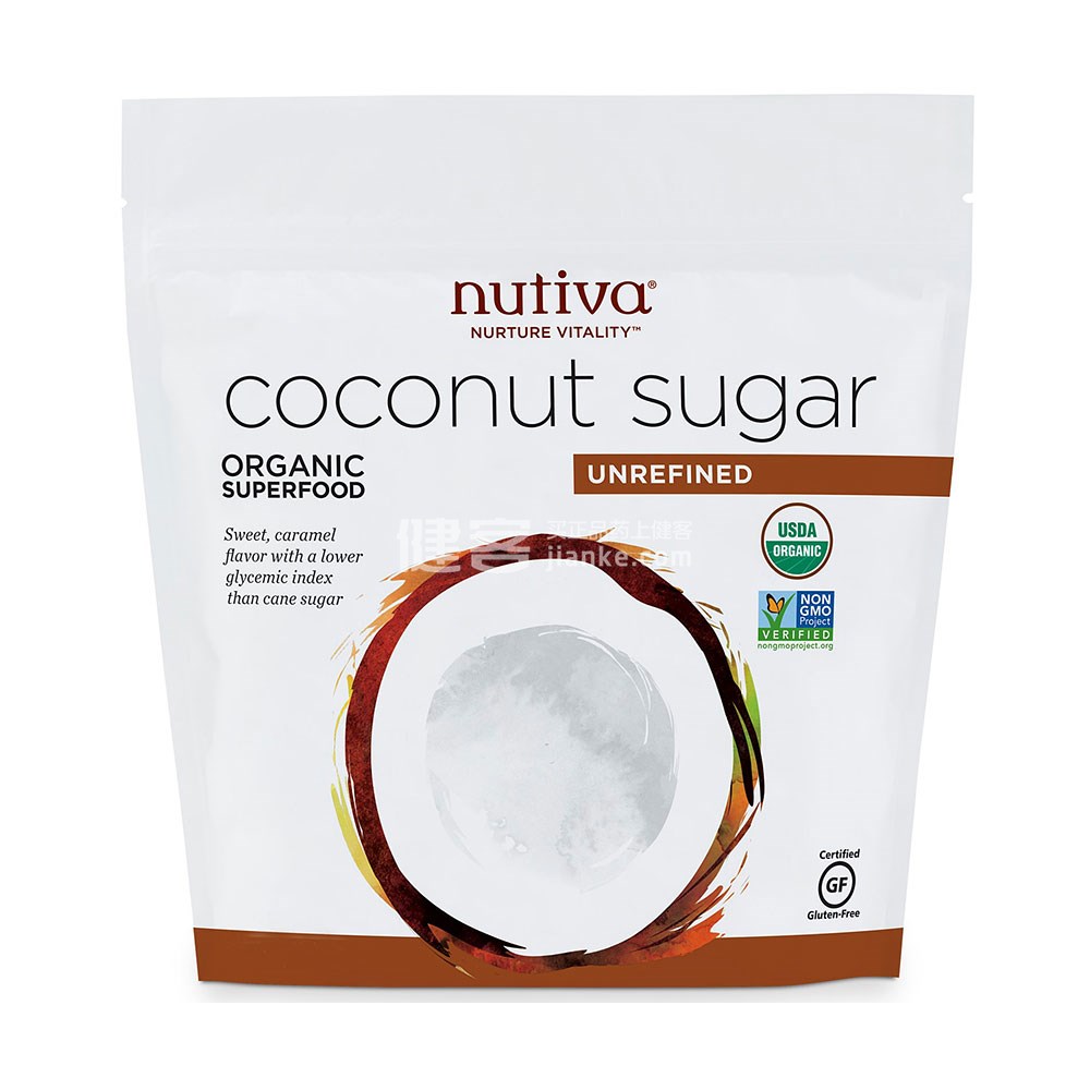 Nutiva coconut sugar(200g)(coconut sugar) _说明书_作用_效果_价格_方舟健客网上药店