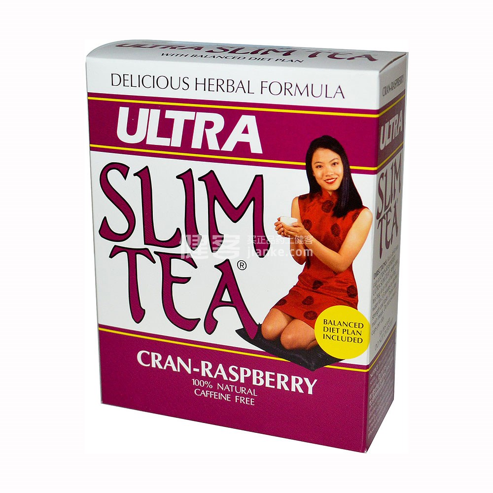Hobe Labs Ultra Slim Tea(覆盆子味 无咖啡因 48包)(Ultra Slim Tea) _说明书_作用_效果_价格 ...
