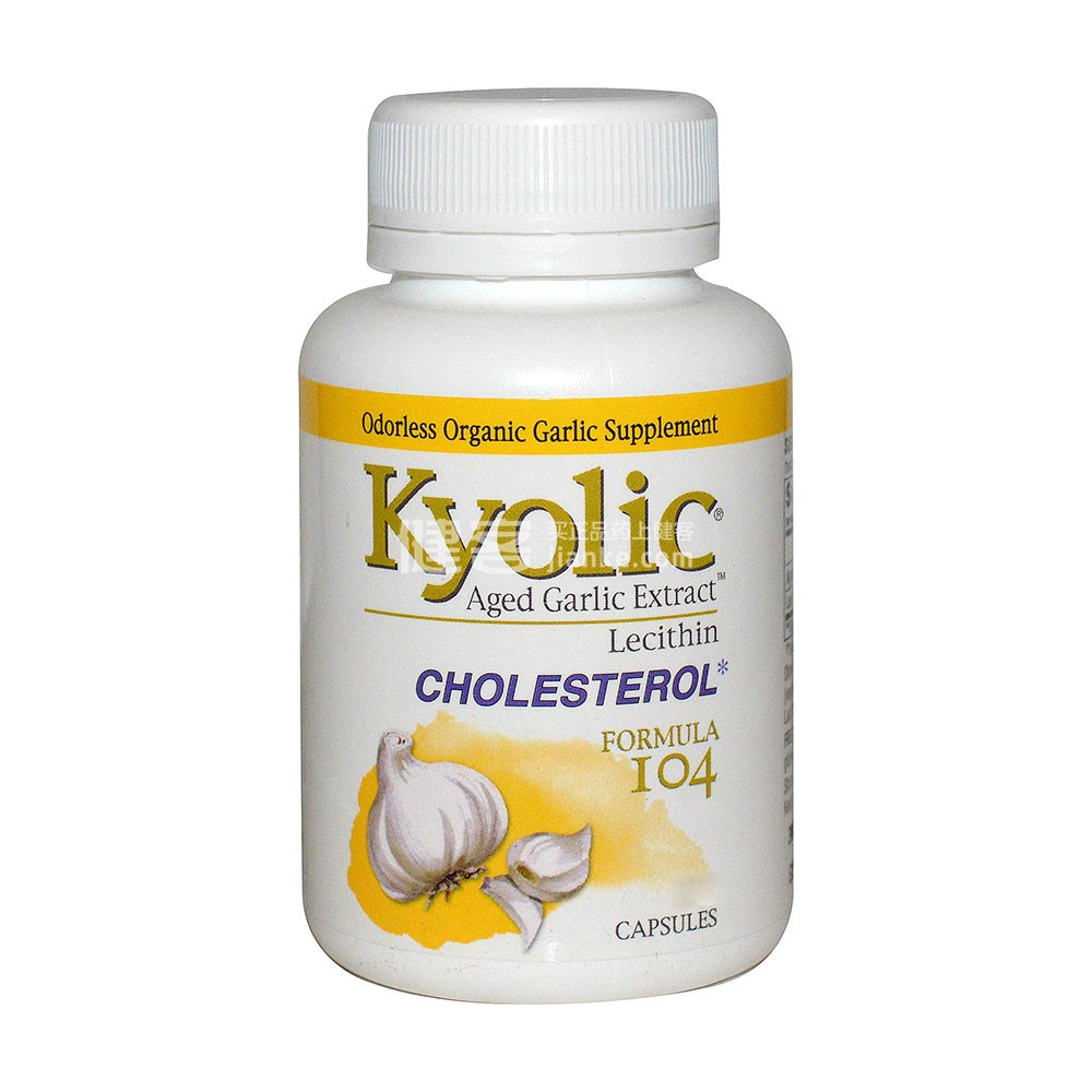 Wakunaga - Kyolic Cholesterol Formula 104(50粒)(Cholesterol Formula 104 ...
