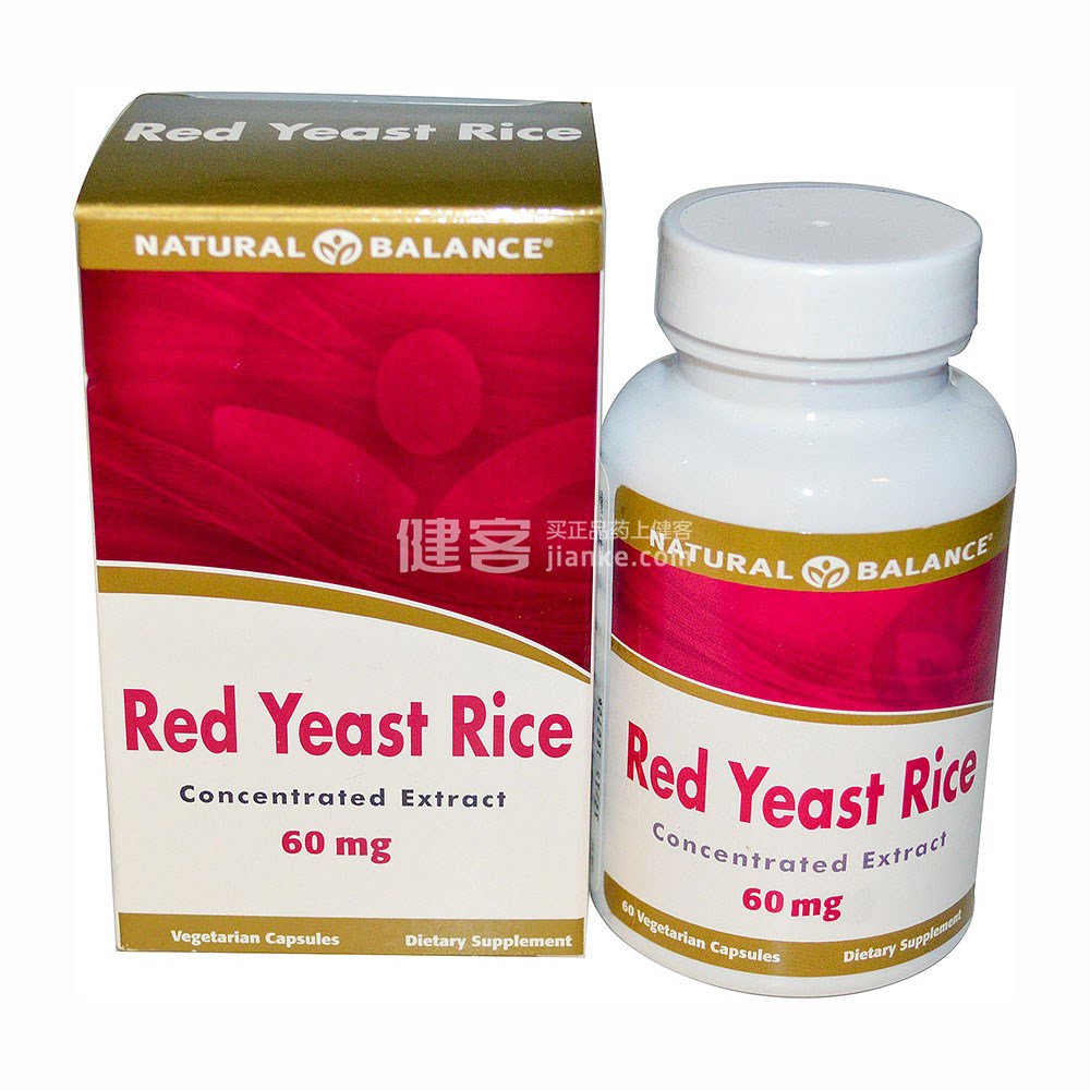 Natural Balance Red Yeast Rice(150粒)(Red Yeast Rice) _说明书_作用_效果_价格_方舟健客网上药店