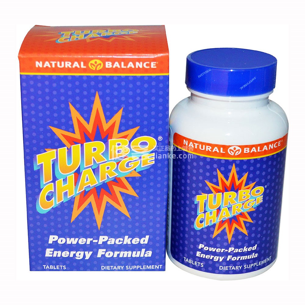 Natural Balance Turbo Charge(60片)(Turbo Charge) _说明书_作用_效果_价格_方舟健客网上药店
