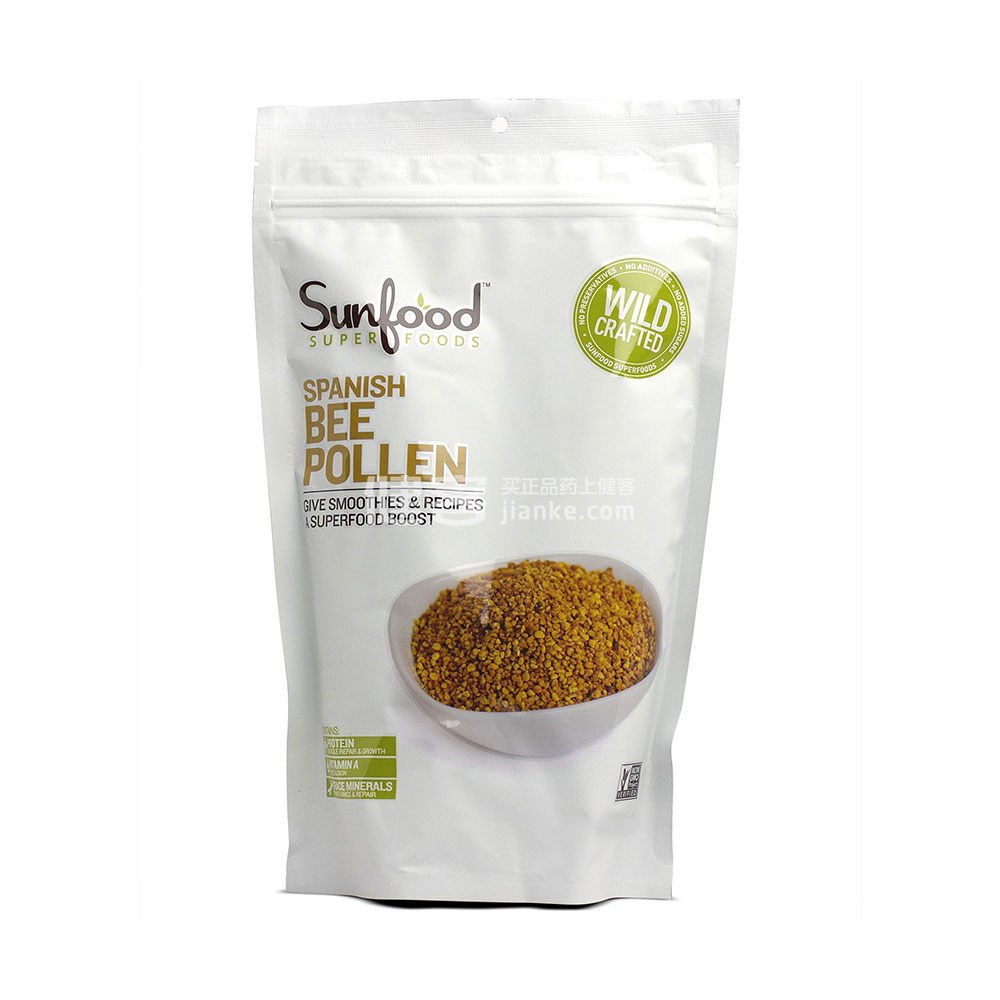 Sunfood Spanish bee pollen(600g)(Spanish bee pollen) _说明书_作用_效果_价格_方舟健客网上药店