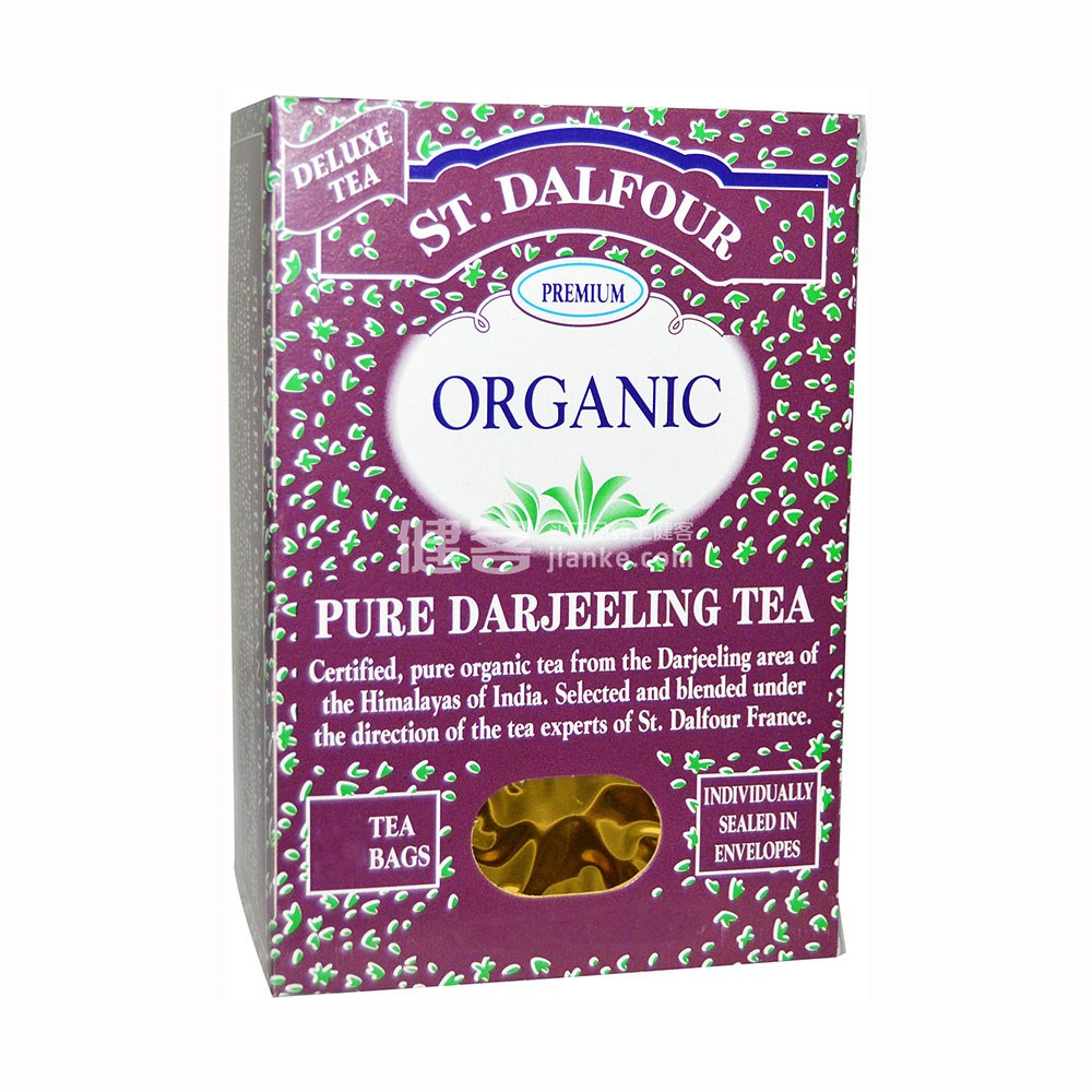 St. Dalfour Organic Pure Darjeeling Tea(75包)(Organic Pure Darjeeling ...