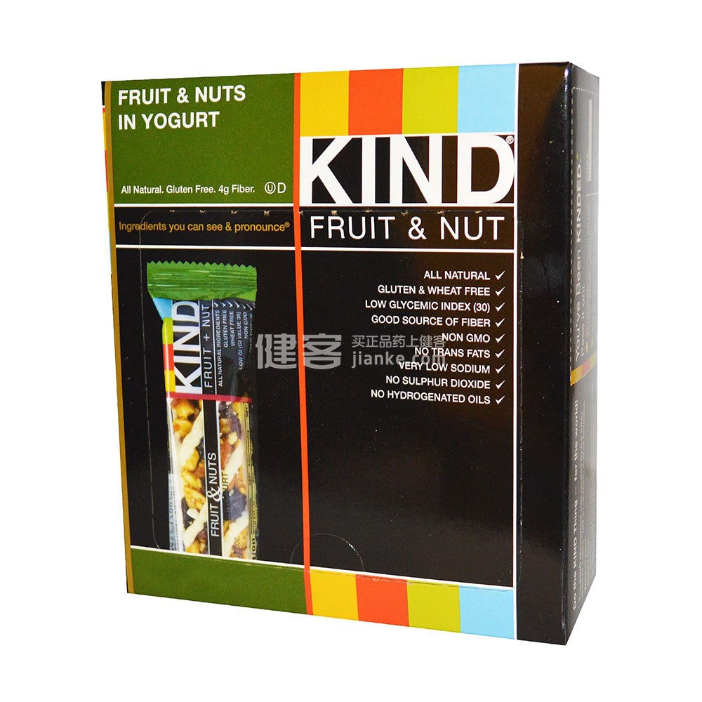 KIND Bars Fruit & Nut In Yogurt(6支)(Fruit & Nut In Yogurt) _说明书_作用_效果 ...