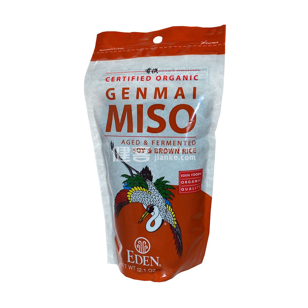 Eden Foods Organic brown rice miso(345克)(Organic brown rice miso) _说明书 ...