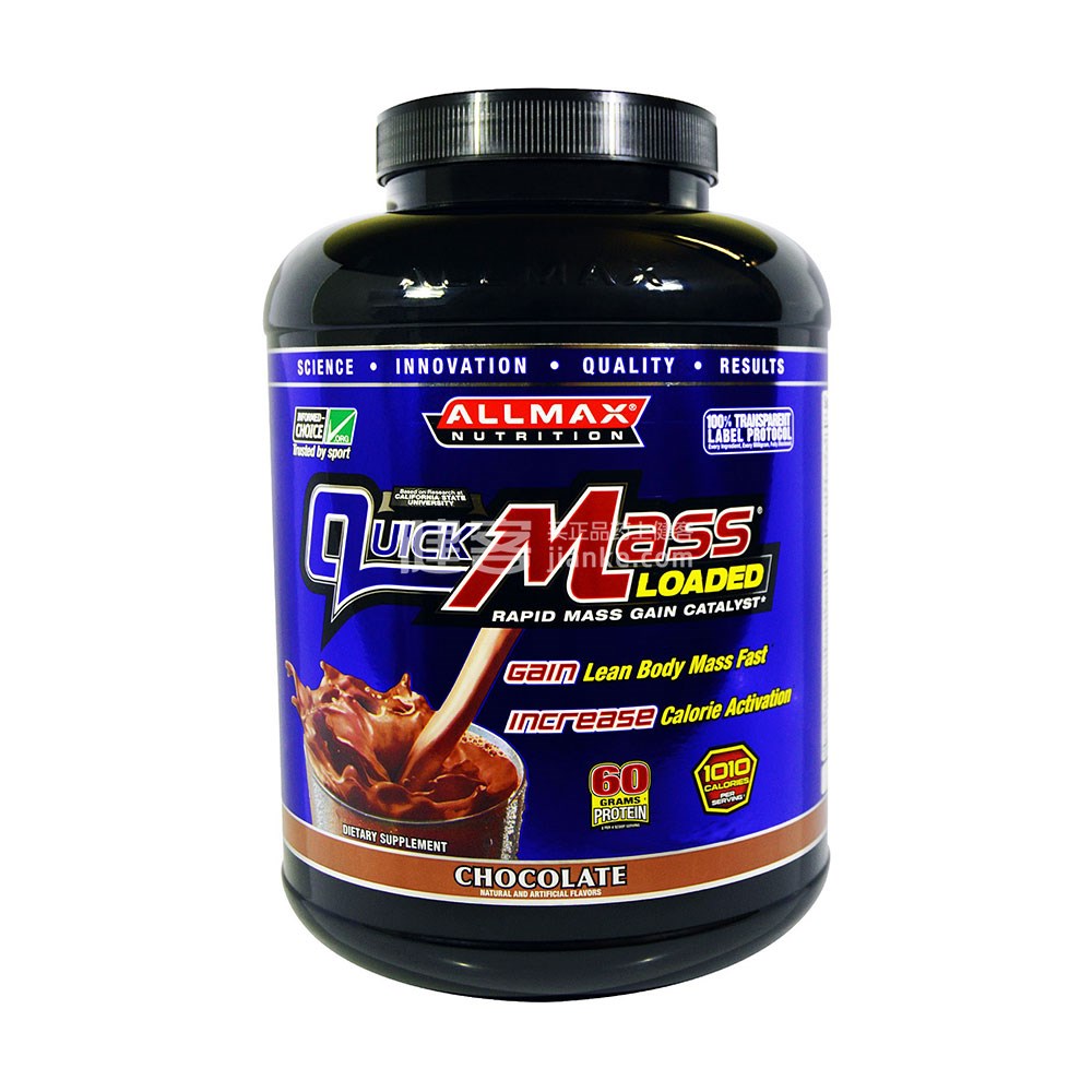 ALLMAX Nutrition Quick Mass Chocolate(420g)(Quick Mass Chocolate) _说明书 ...
