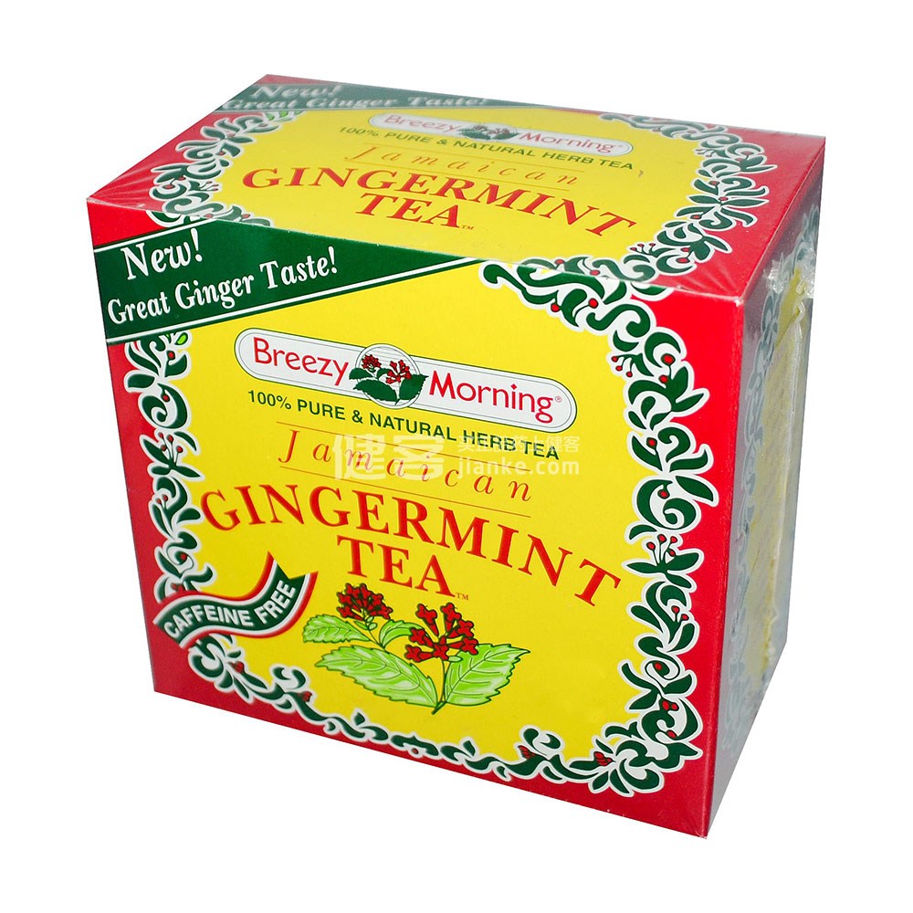 Breezy Morning Teas Jamaican Gingermint Tea(30包)(Jamaican Gingermint ...