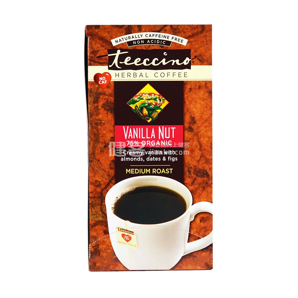 Teeccino Herbal Coffee Vanilla Nut(20包)(Herbal Coffee Vanilla Nut) _说明书 ...