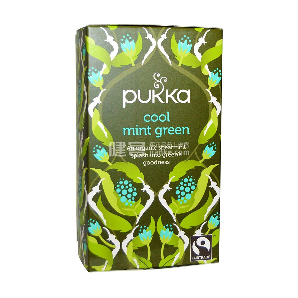 Pukka Herbs Cool Mint Green Tea(30包)(Cool Mint Green Tea) _说明书_作用_效果_价格 ...