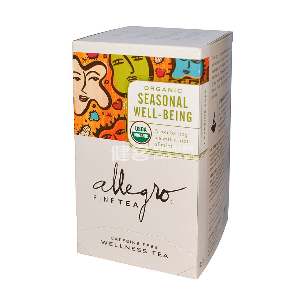 Allegro Fine Tea Seasonal Well-Being Tea(30包)(Organic Seasonal Well ...