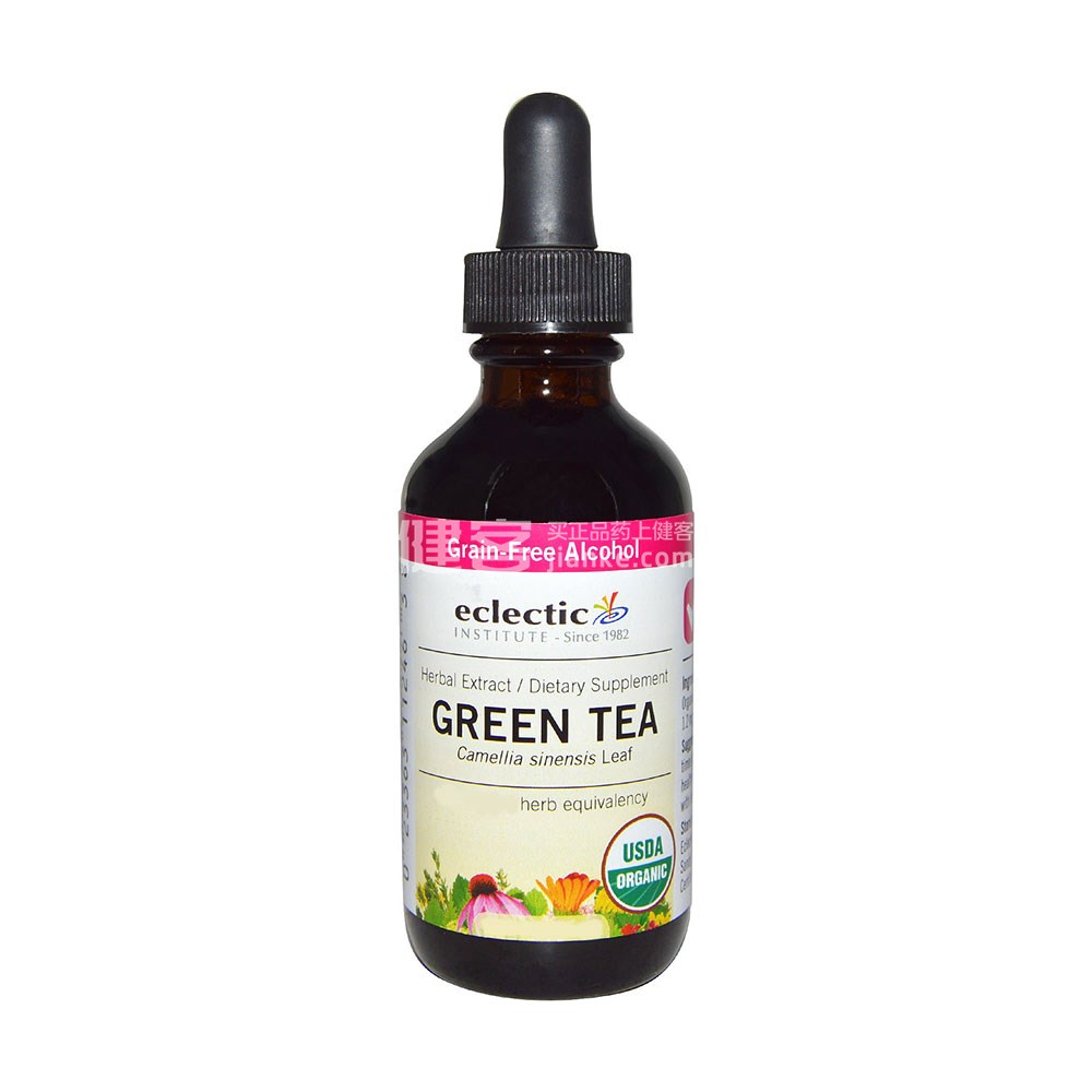 Eclectic Institute Organic Green Tea(60ml)(Organic Green Tea) _说明书_作用 ...