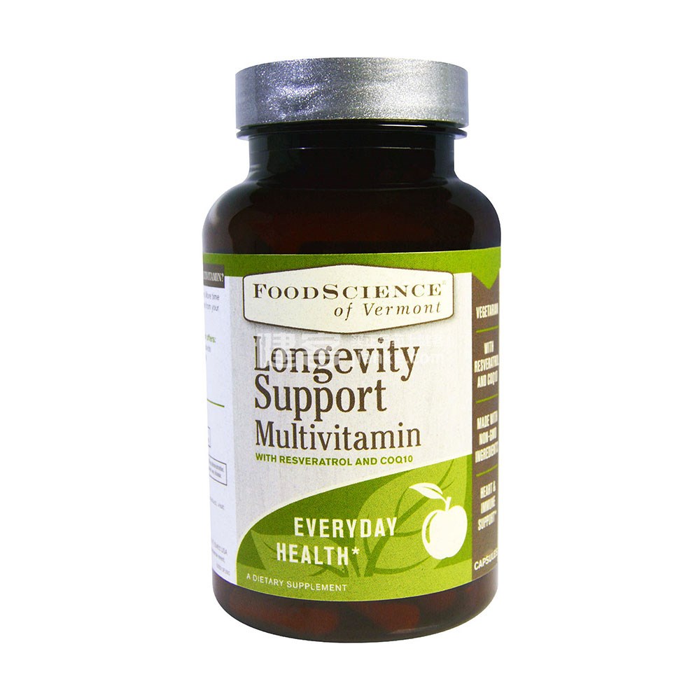 FoodScience Longevity Support Multivitamin(180粒)(Longevity Support ...