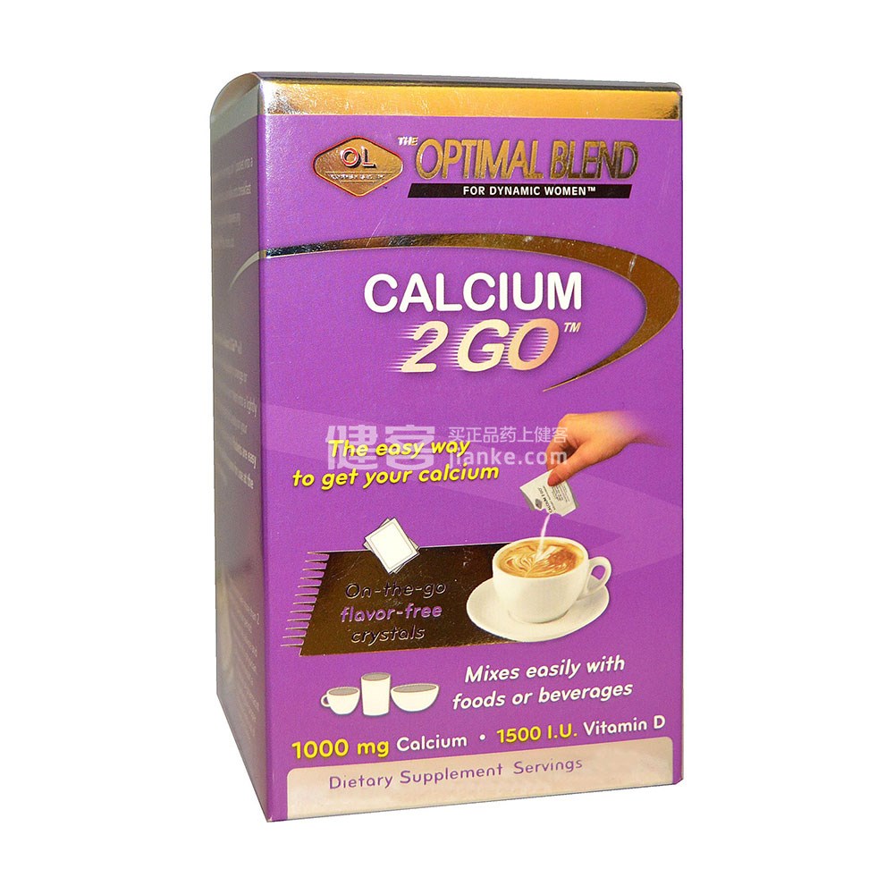 Olympian Labs Calcium 2 Go(Flavor Free 180克)(Calcium 2 Go) _说明书_作用_效果_价格_方舟健客网上药店