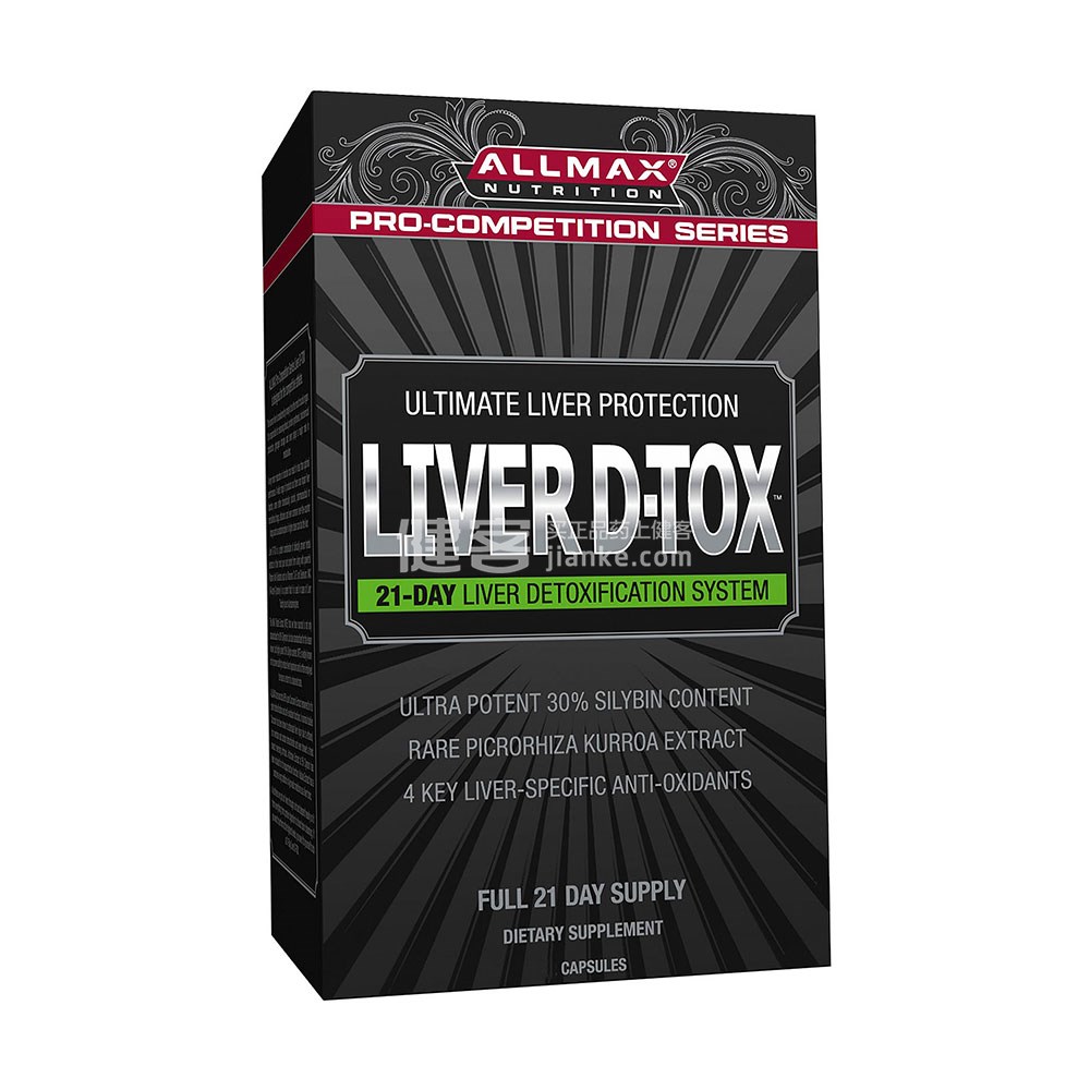 ALLMAX Nutrition Liver D-Tox(140片)(Liver D-Tox) _说明书_作用_效果_价格_方舟健客网上药店