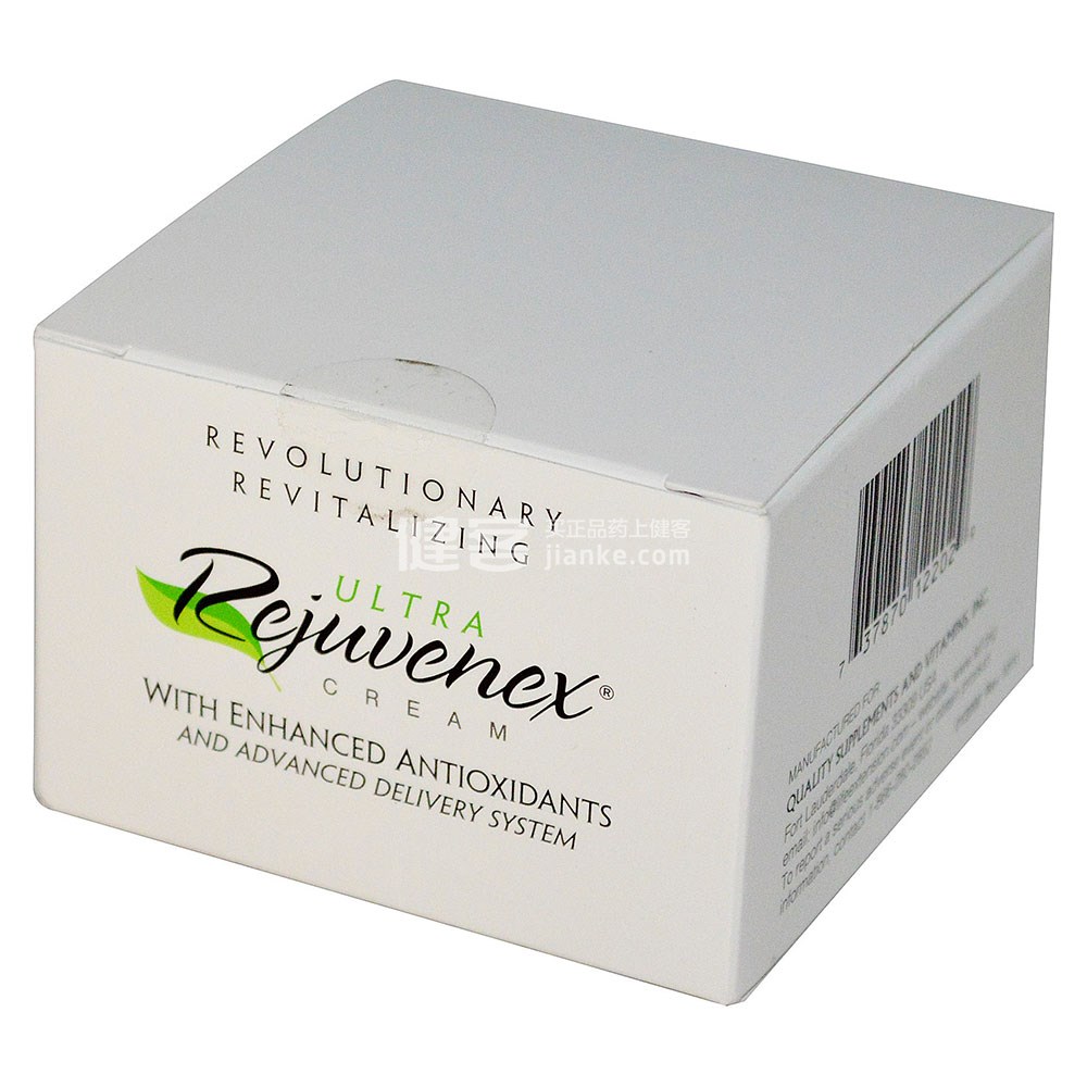 Life Extension Ultra Rejuvenex Cream(88克)(Ultra Rejuvenex Cream) _说明书 ...