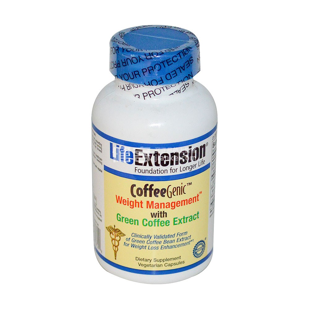 Life Extension CoffeeGenic素食胶囊(含绿色咖啡提取物 150粒)(CoffeeGenic素食胶囊) _说明书_作用 ...