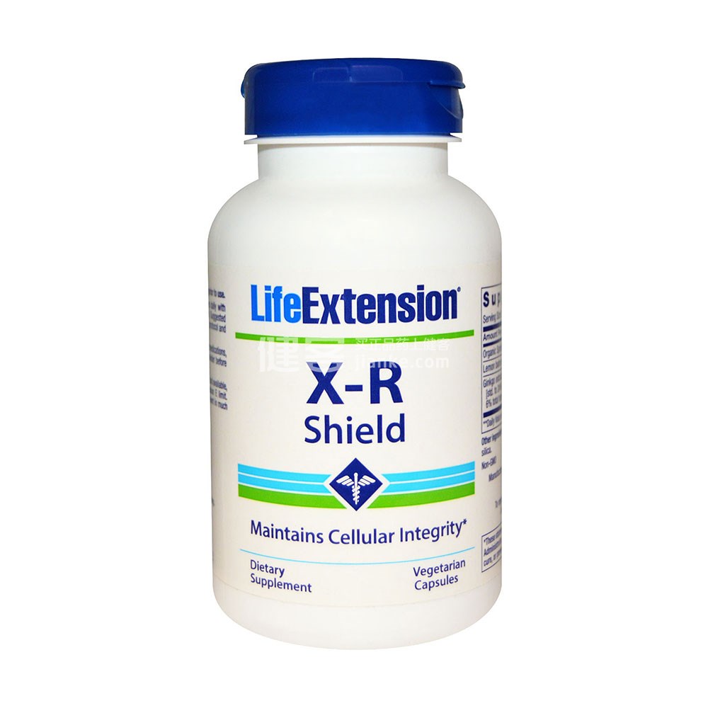 Life Extension X-R Shield(90粒)(X-R Shield) _说明书_作用_效果_价格_方舟健客网上药店