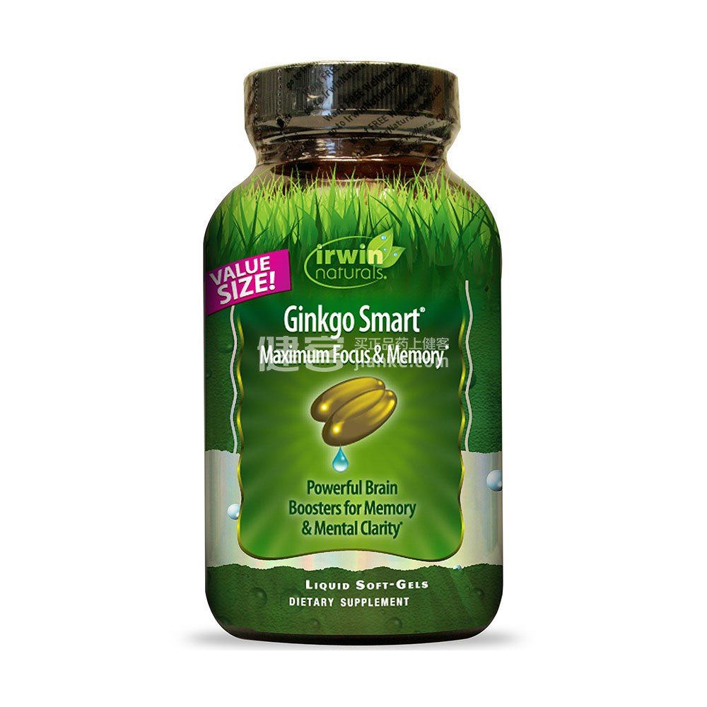 Irwin Naturals Ginkgo Smart(180粒)(Ginkgo Smart) _说明书_作用_效果_价格_方舟健客网上药店