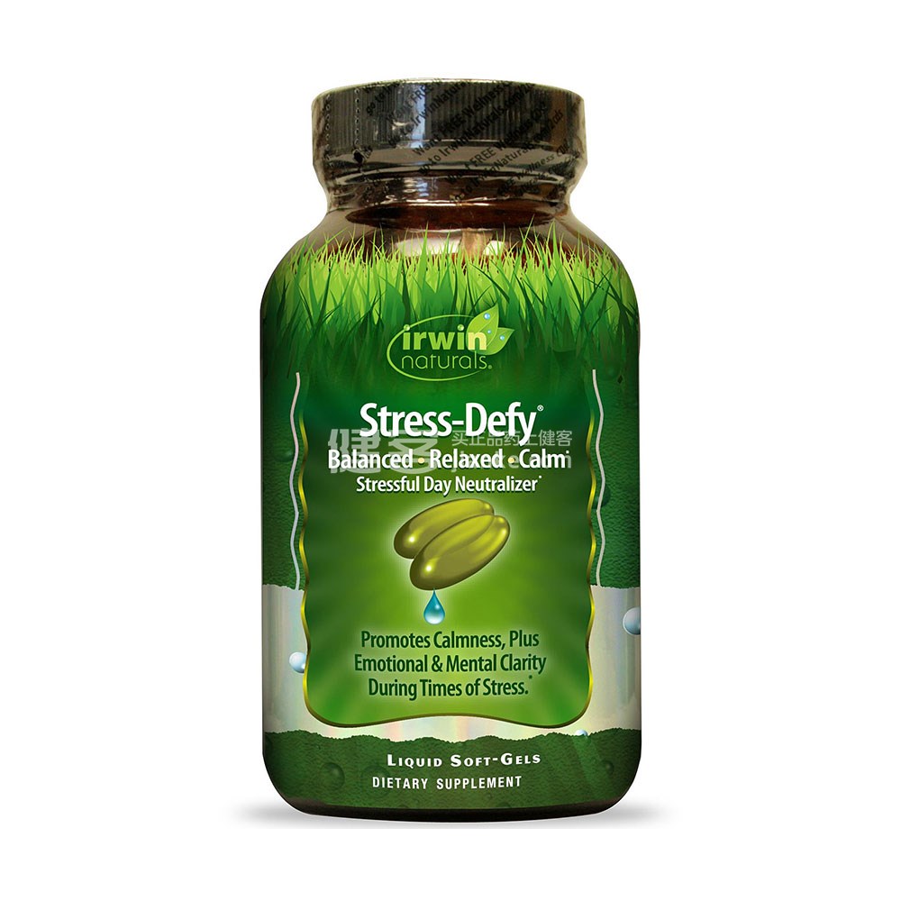 Irwin Naturals Stress-Defy(84粒)(Stress-Defy) _说明书_作用_效果_价格_方舟健客网上药店