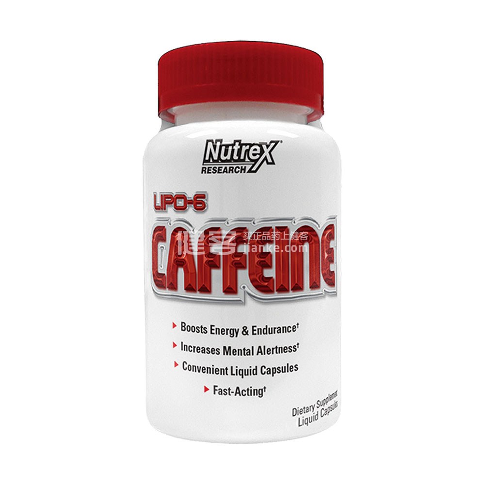 Nutrex Research Labs Lipo-6 Caffine(180粒)(Lipo-6 Caffine) _说明书_作用_效果_价格 ...