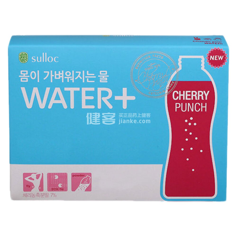 爱茉莉 WATER+健康纤体茶 吸脂减肥瘦身茶(樱桃味)(WATER+健康纤体茶 吸脂减肥瘦身茶) _说明书_作用_效果_价格_方舟健客网上药店