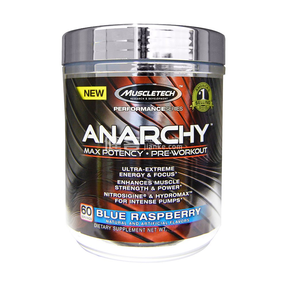 Muscletech Anarchy Max Potency(蓝树莓味 910克)(Anarchy Max Potency) _说明书_作用 ...
